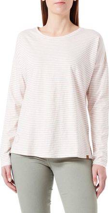Camel Active Damen Langarmshirt aus Organic Cotton Rosa, Womenswear-S