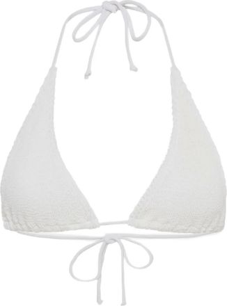 Bond-Eye Sofie Triangel-Bikinioberteil - Weiß