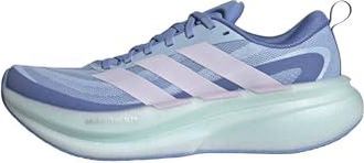 adidas Femme Supernova Glide Running Shoes, Glow Blue/Ice Lavender/Blue Fusion, 42 2/3 EU