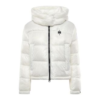 Blauer Gloria Daunenjacke - - Jackets - Damen - Wei&szlig; - XS
