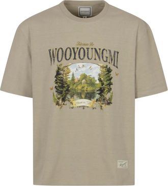 Wooyoungmi Wooyoungmi, Homme, Tops, Beige, Taille: L T-Shirt