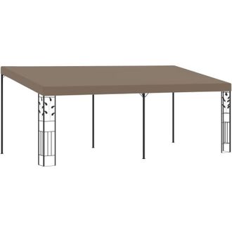 vidaXL Vidaxl - Belv&eacute;d&egrave;re mural 6x3x2,5 m Taupe