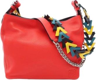 Loewe Sac bandouli&egrave;re Pre-owned - Femme - Pre-owned - Rouge - Taille: ONE Size