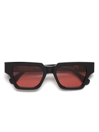 Retro Superfuture lunettes de soleil Storia Fantome - Noir