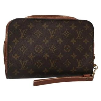 Louis Vuitton Pre-owned Toile pochettes-minaudieres - Femme - Pre-owned - Brun - Taille: ONE Size