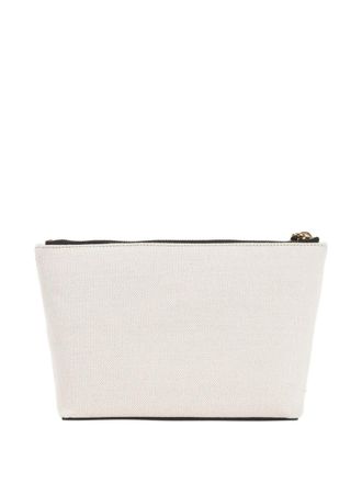 Givenchy Canvas with Bow Detail Pouch - Beige