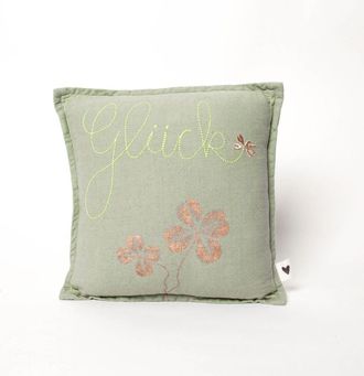 Good old Friends Mini Kissen Glück