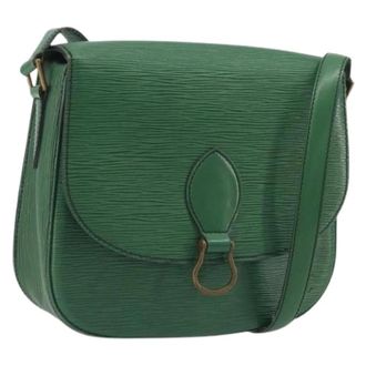 Louis Vuitton Sac bandouli&egrave;re vintage Pre-owned en cuir Epi - Femme - Pre-owned - Vert - Taille: ONE Size
