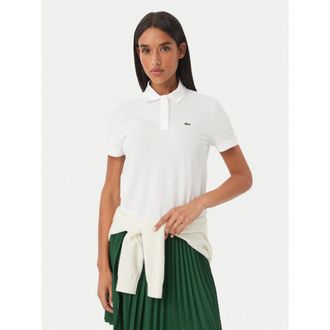 Lacoste Poloshirt PF7839 Wei&szlig; Classic Fit