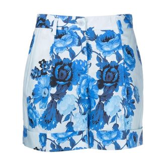P.A.R.O.S.H. Elegante Shorts - - Shorts - Damen - Blau - M