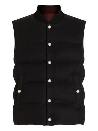 Dolce & Gabbana gilet matelassé - Noir
