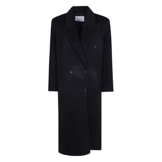 Frankie Shop Double-Breasted Coats - - Coats - Damen - Schwarzk - 2XS