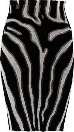 Balmain Mini Jupe - Noir