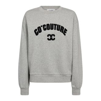 Co'Couture Damen, Sweatshirts & Hoodies, Grau, MGr&ouml;&szlig;e