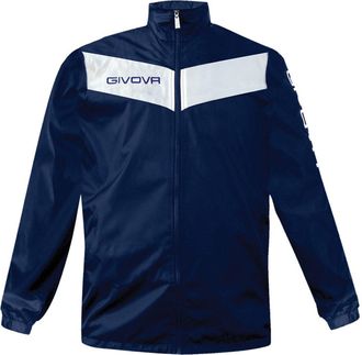 Givova rain schild, blau/weib, XL