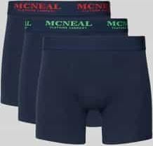 Mc Neal Slim Fit Boxer mit Logo-Detail im 3er-Pack