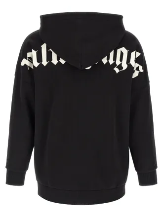 Palm Angels Mens Bicolor Cotton Sweatshirt Clothing