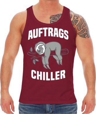 Spass Kostet Herren Tanktop Trägerhemd Auftragschiller Chillout Motive Jungen Grösse S - 5XL