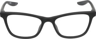 Nike Femme, Accessoires, Noir, Taille: 52 MM Lunettes Noires Mat 7047 Style
