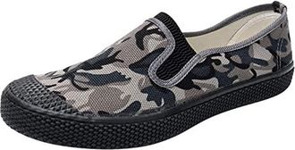 Generic Chaussures de travail pour homme - Respirantes - Camouflage - Chaussures de sport basses - Antid&eacute;rapantes - Chaussures de marche - Chaussures de loisi