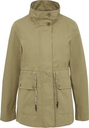 QS by s.Oliver Baumwolljacke mit Tunnelzug in der Taille olivgrün XL