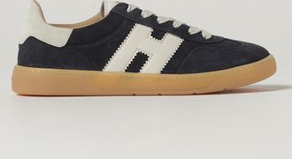 Hogan Cool Sneaker aus Glatt- und Velours-Kalbsleder mit H-Logo