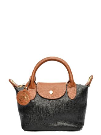 Roberta M Schwarz Rindsledertasche