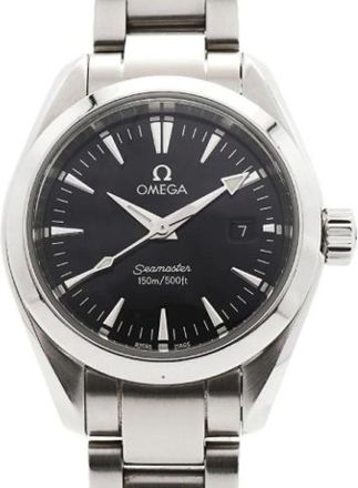 Omega Montre Pre-owned 2577.50 - Femme - Pre-owned - Noir - Taille: ONE Size