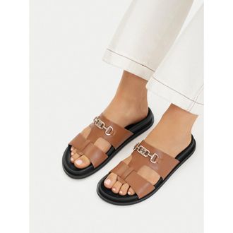 Nine West Pantoletten Nine West CEO-JDNW-05 Braun