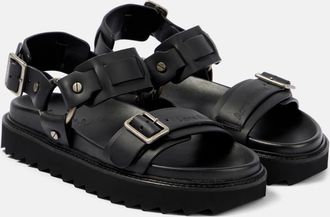 Acne Studios Sandales en cuir