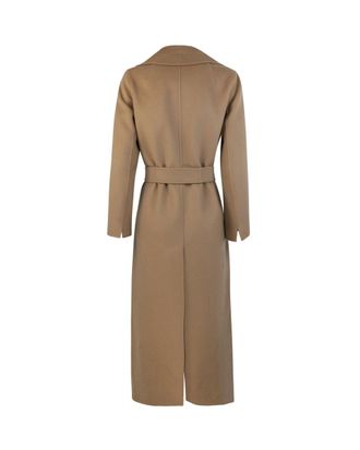 Max Mara Womens Wool Coat Camel
