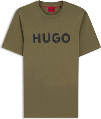 HUGO BOSS Hugo - Dulivio T-Shirt f&uuml;r Herren (Khakigr&uuml;n)