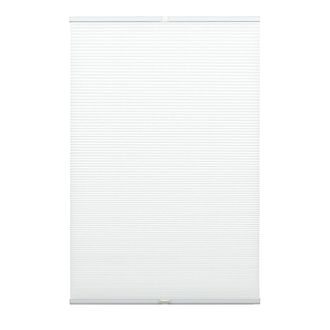 Gardinia Wabenplissee Concept Tageslicht, Blickdichtes Faltrollo, Alle Montage-Teile inklusive, EASYFIX Plissee verspannt mit 2 Bedienschienen, Weiß, 100 x 130