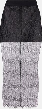 Frankie Shop Midirock Alrose aus Spitze