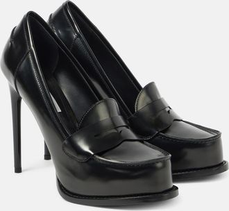 Victoria Beckham Loafer-Pumps aus Leder