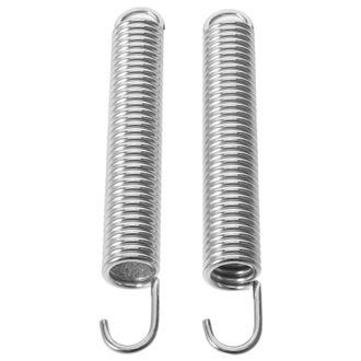 Artibetter 2 St&uuml;ck 62 Zoll Spannfedern aus Robustem Metall f&uuml;r Relaxsessel Sitzmechanismus Ersatzfedern f&uuml;r Liegestuhl Fu&szlig;st&uuml;tze Ger&auml;uschged&auml;mpft M&ouml;bel Reparatur