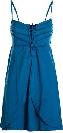 vishes Sommerkleid Damen Babydoll-Kleid Tunika-Kleid Sommerkleid verstellbare Tr&auml;ger Hippie, Elfen Sytyle