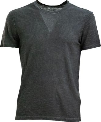 Majestic Filatures t-shirt à effet délavé - Gris