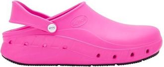 Scholl Mixte Ultragrip Clog Chaussure de Service médical, Rose, 46 EU