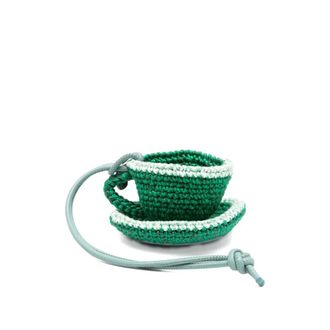 J.W.Anderson Elegante Halskette mit Gr&uuml;nem Detail - - Accessories - Damen - Gr&uuml;n - ONE SIZE
