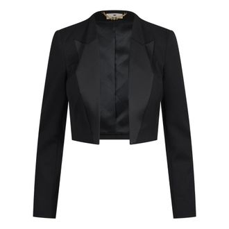 Elisabetta Franchi Cropped Blazer - - Jackets - Damen - Schwarzk - L