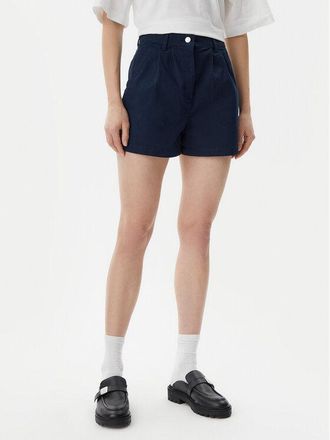 Tommy Jeans Stoffshorts Claire DW0DW21643 Dunkelblau Regular Fit