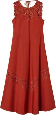 Twinset Femme, Robes, Rouge, Taille: 42 FR Abito