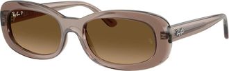 Ray-Ban Sonnenbrille - 0RB2221 - Gr. unisize - in Braun - f&uuml;r Damen