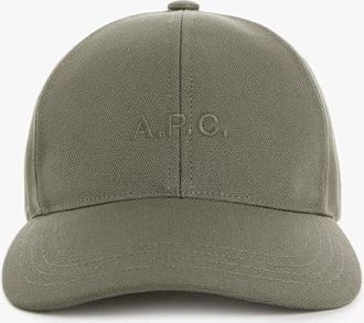 A.P.C. APC - Baumwolle Charlie Cap - Grün