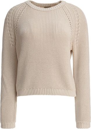 Rakk&igrave; Femme, Pulls, Beige, Taille: 36 FR Cecile Knit Pullover