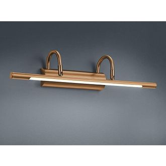 Trio led Bilderleuchte cuadro in Altmessing in edler Optik, Breite 48 cm