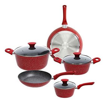 Tognana V979119REDS Set Stifte und Pfannen, Aluminium