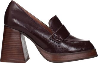 Max Mara D&eacute;collet&eacute; Max&Co Femmes Cuir Rouge/Bourgogne