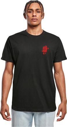 Mister Tee Herren T-Shirt Negroni Please Tee, Männer T-Shirt mit Rückenprint, Regular Fit, Baumwolle, Größen XS - 5XL
